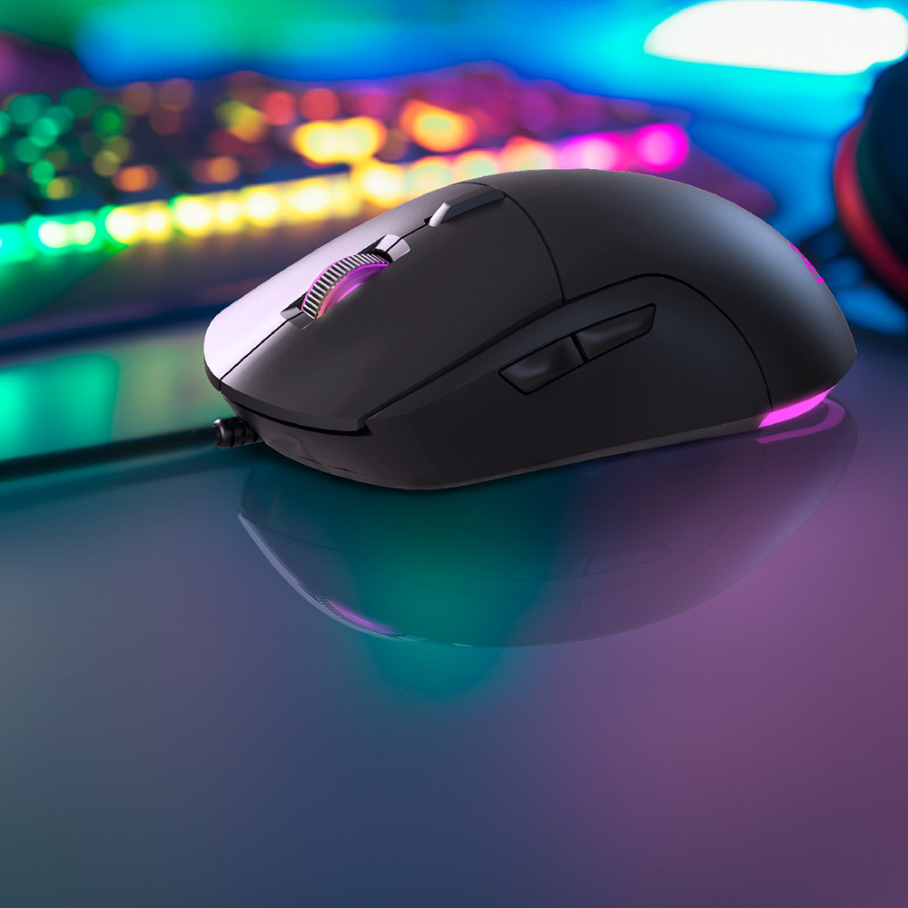 Gaming | Mouses | Mouse Gamer Ceres Hyperlight 7200DPI Rainbow 63g...