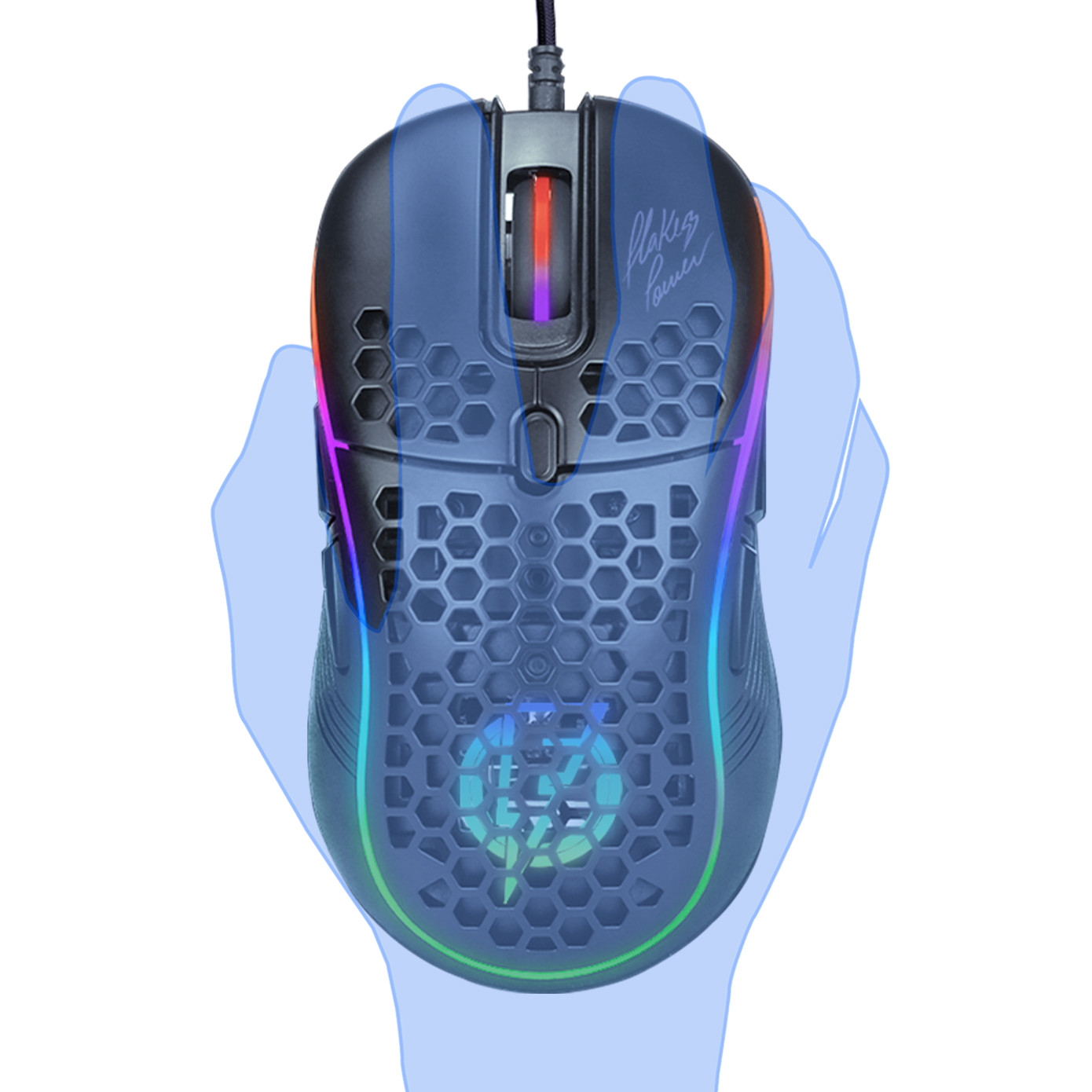 Gaming | Mouses | Mouse Gamer ELG Flakes Power Air 7.200 DPI - FLKM003